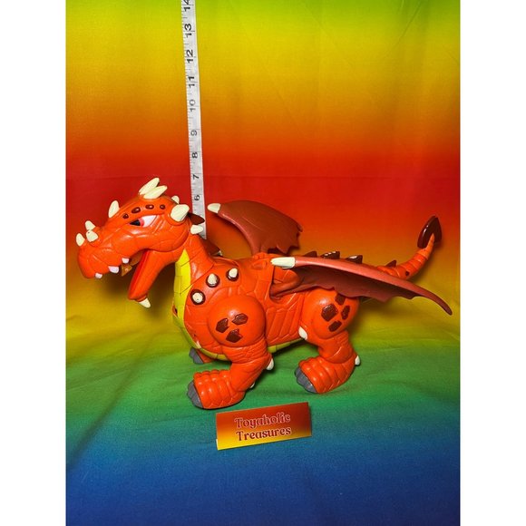 Fisher-Price | Toys | Imaginext Roaring Walking Dragon | Poshmark